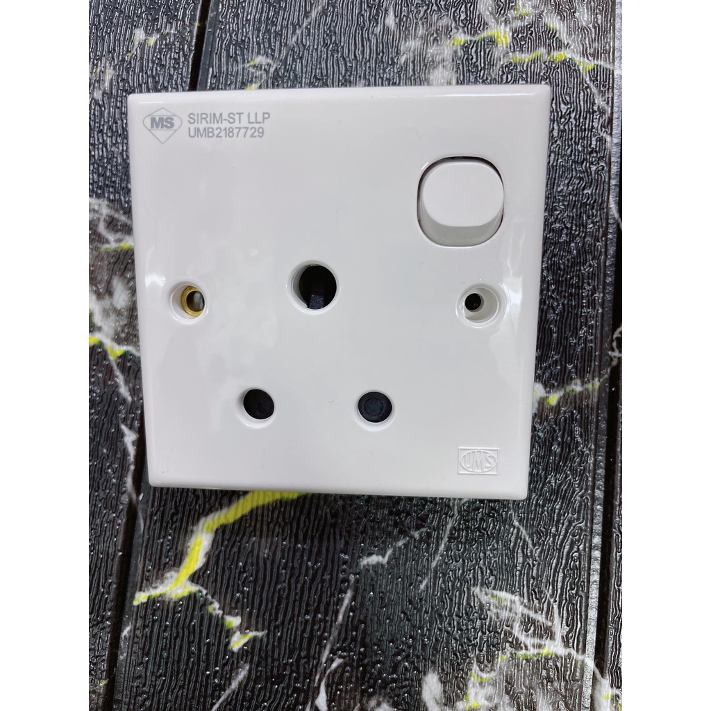 ums switch socket FULL SIRIM 1 gang 2 gang 3 gang 4gang 5gang home ...