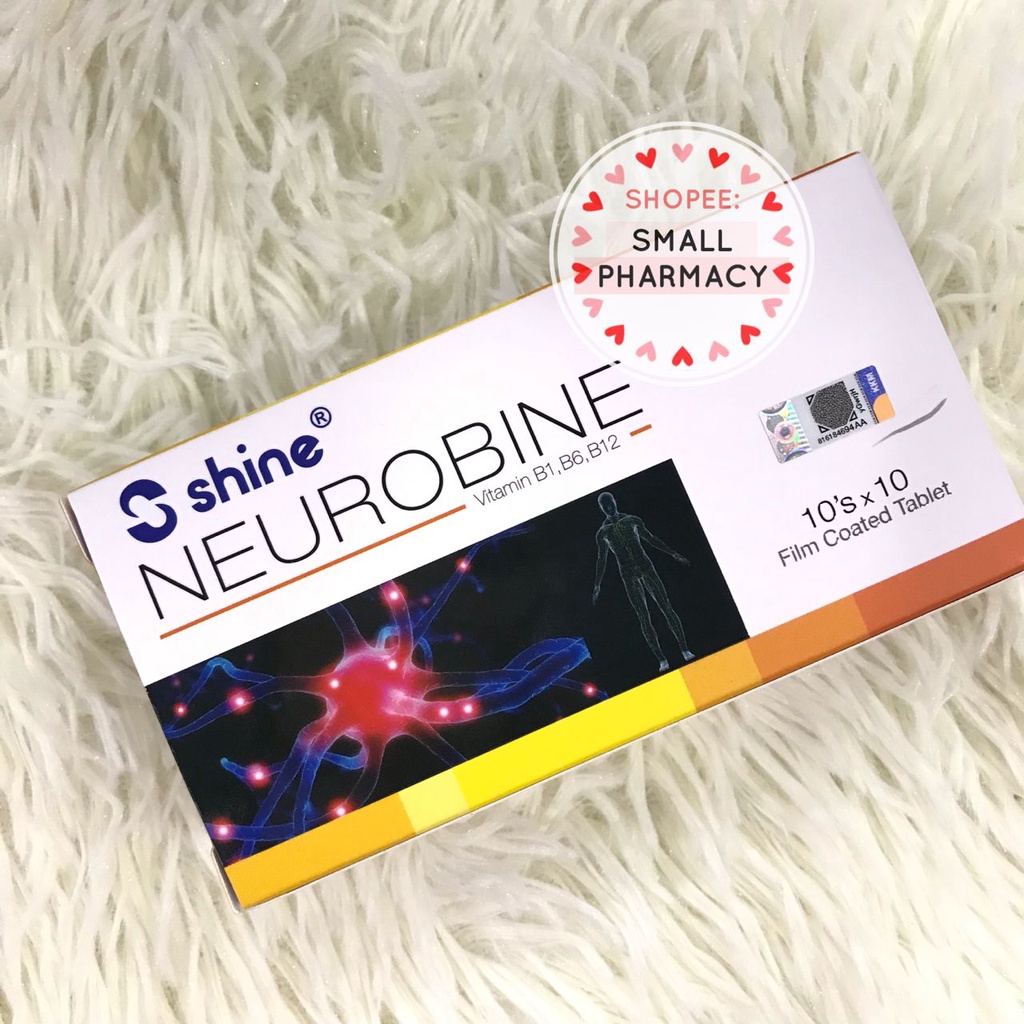 Shine Neurobine (Vitamin B1, B6, B12) 10x10's 800412 | Shopee Malaysia