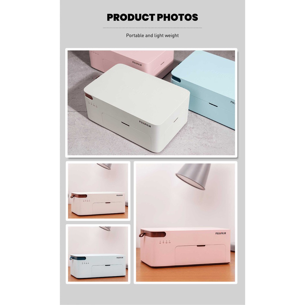 FUJIFILM PRINCIAO PRINTER SMART II PORTABLE WIRELESS PRINTER (OFFICIAL ...