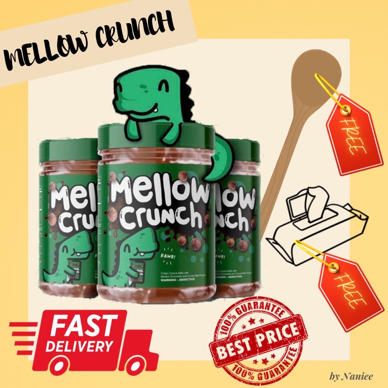 🌸SHIP 24 HRS🌸 MELLOW CRUNCH & COOKIES, Flavour Milo Sedap Murah Crunchy ...