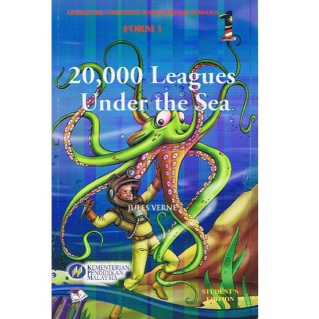 Buku Teks 20000 Leagues Under the Sea Form 1 | Shopee Malaysia