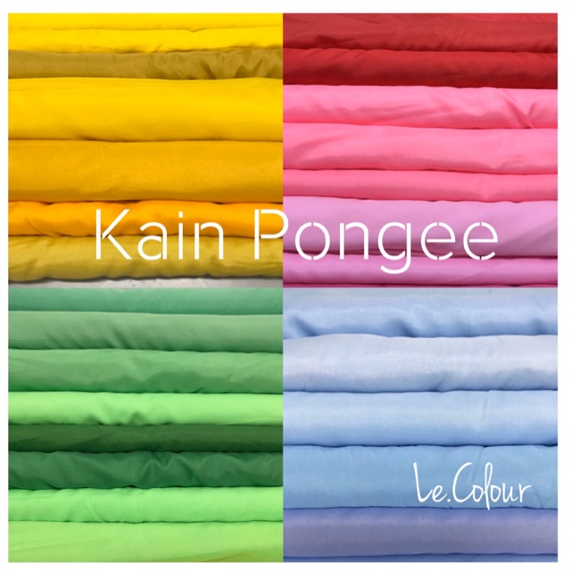 Kain Pongee lining 44/45’ (Ready stock) | Shopee Malaysia