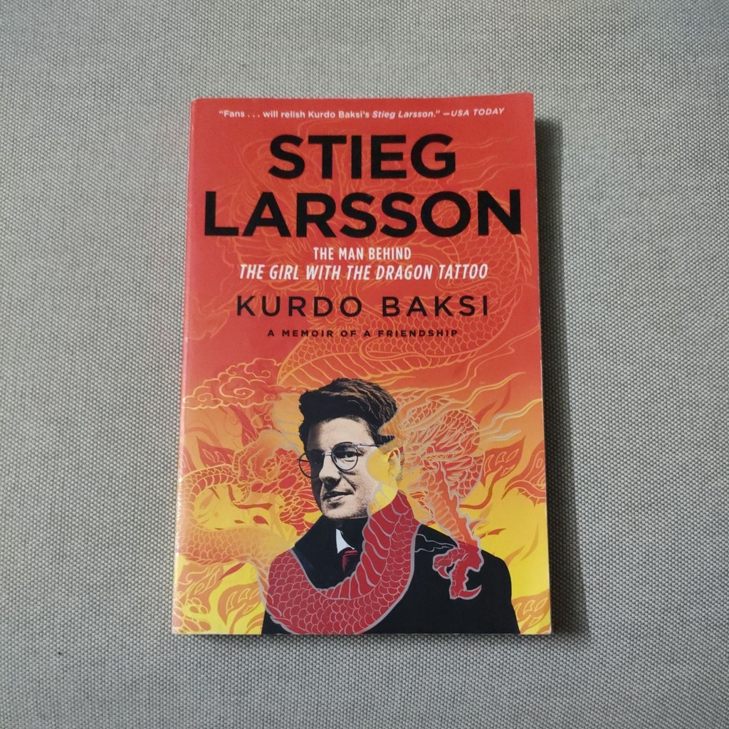 Stieg Larsson: The Man Behind The Girl with the Dragon Tattoo | Shopee ...