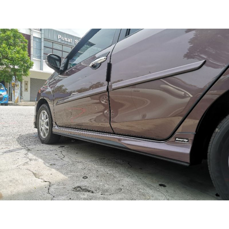gear up side skirt perodua bezza | Shopee Malaysia