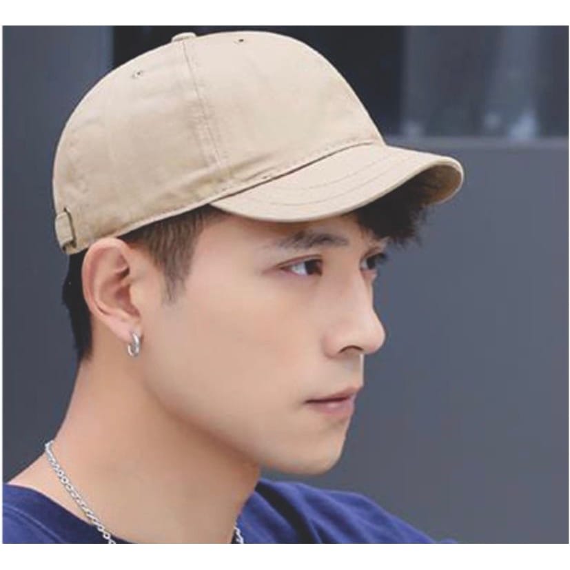 War_store2 Short Tongue Baseball Cap Plain Hat Men Women Unisex ...