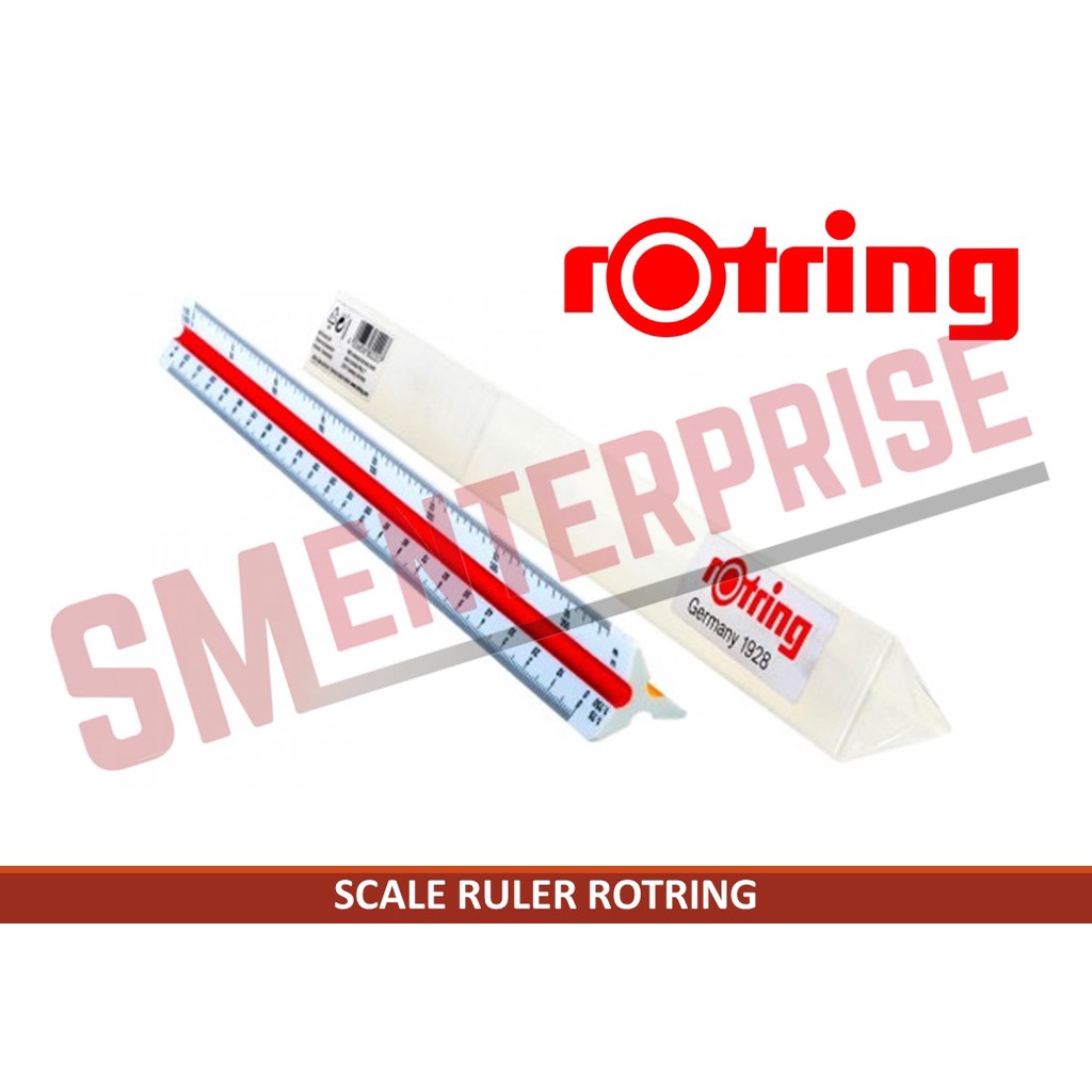 ROTRING SCALE RULER (ORIGINAL) READY STOCK | Shopee Malaysia