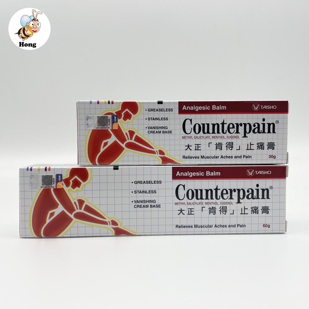 Counterpain Analgesic Balm 大正 肯得 止痛膏 30g / 60g | Shopee Malaysia