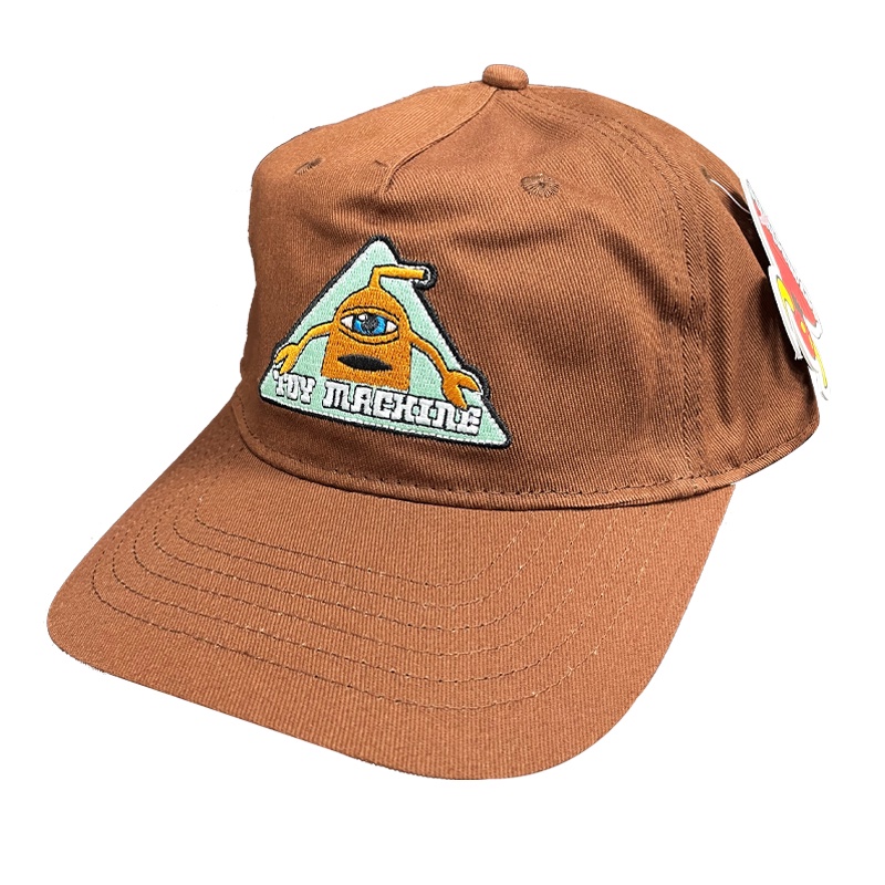 Toy Machine Tri-Sect Hat ( Brown ) | Shopee Malaysia