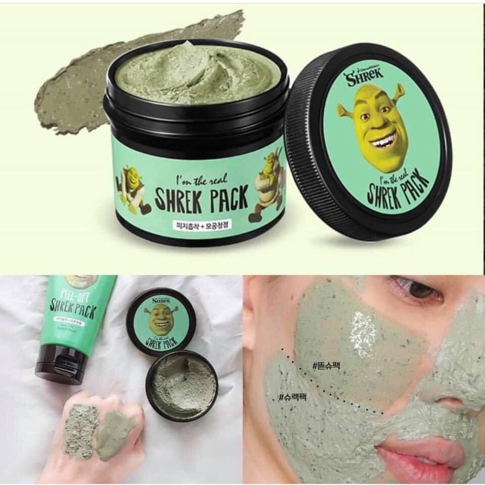 Dreamworks I'M The Real Shrek Pack Mint Clay Mask 110g | Shopee Malaysia