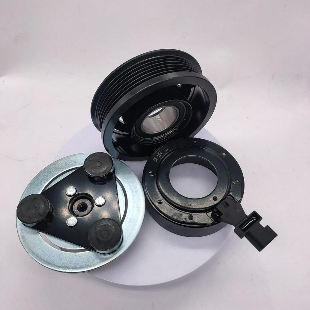 Ford Focus/Ford Fiesta/Mondeo A/C Compressor Magnetic Clutch 6pk 12V ...