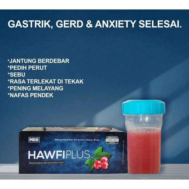 HAW FI PLUS ORIGINAL HQ. UBAT GASTRIK / GERD, ANXIETY [READY STOK]💥 ...