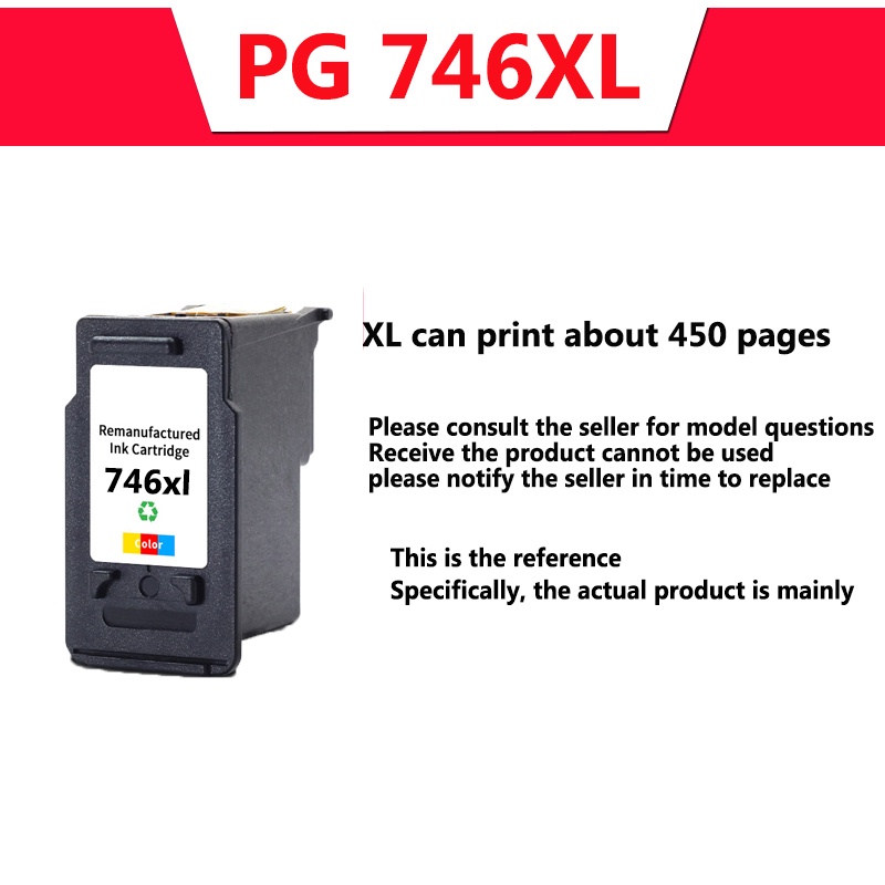 pg745 cl 746 ink pg745xl cl 746xl ink cartridge compatible for Canon ...