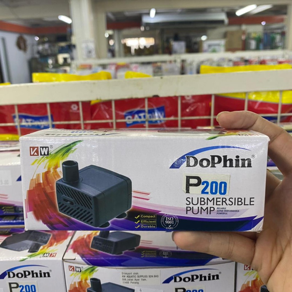 GPS Green Plant Society Aquatic DoPhin P-200 Submersible Pump潜水泵 | Shopee Malaysia