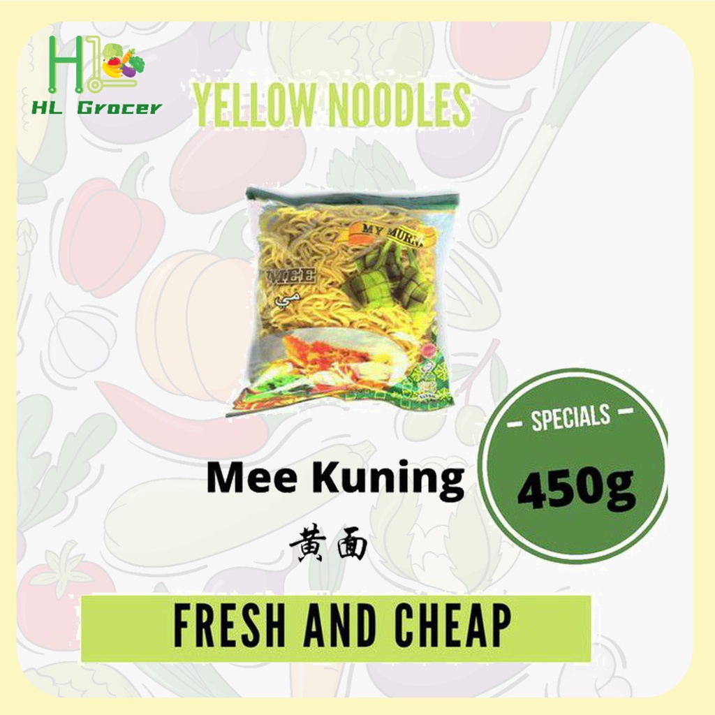 [ Ready Stock ] FRESH YELLOW NOOLDES 新鲜黄面 MEE KUNING SEGAR IN PACKET ...