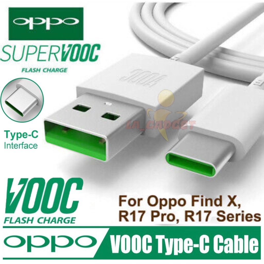 🔥Ready Stock 🔥 ORIGINAL OPPO Super VOOC 5A Type C Rapid Cable Data ...