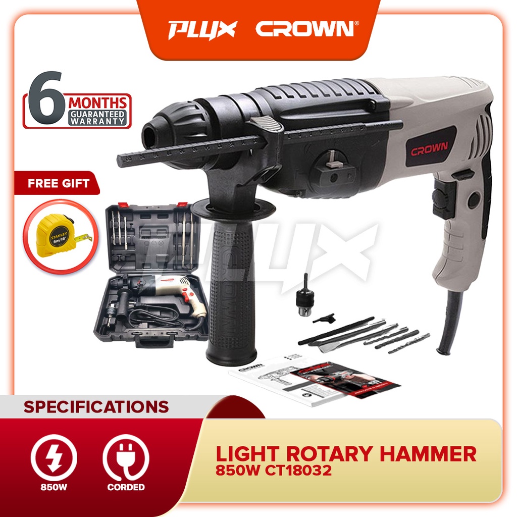CROWN PROFESSIONAL CT18032 Light Rotary Hammer | Shopee Malaysia