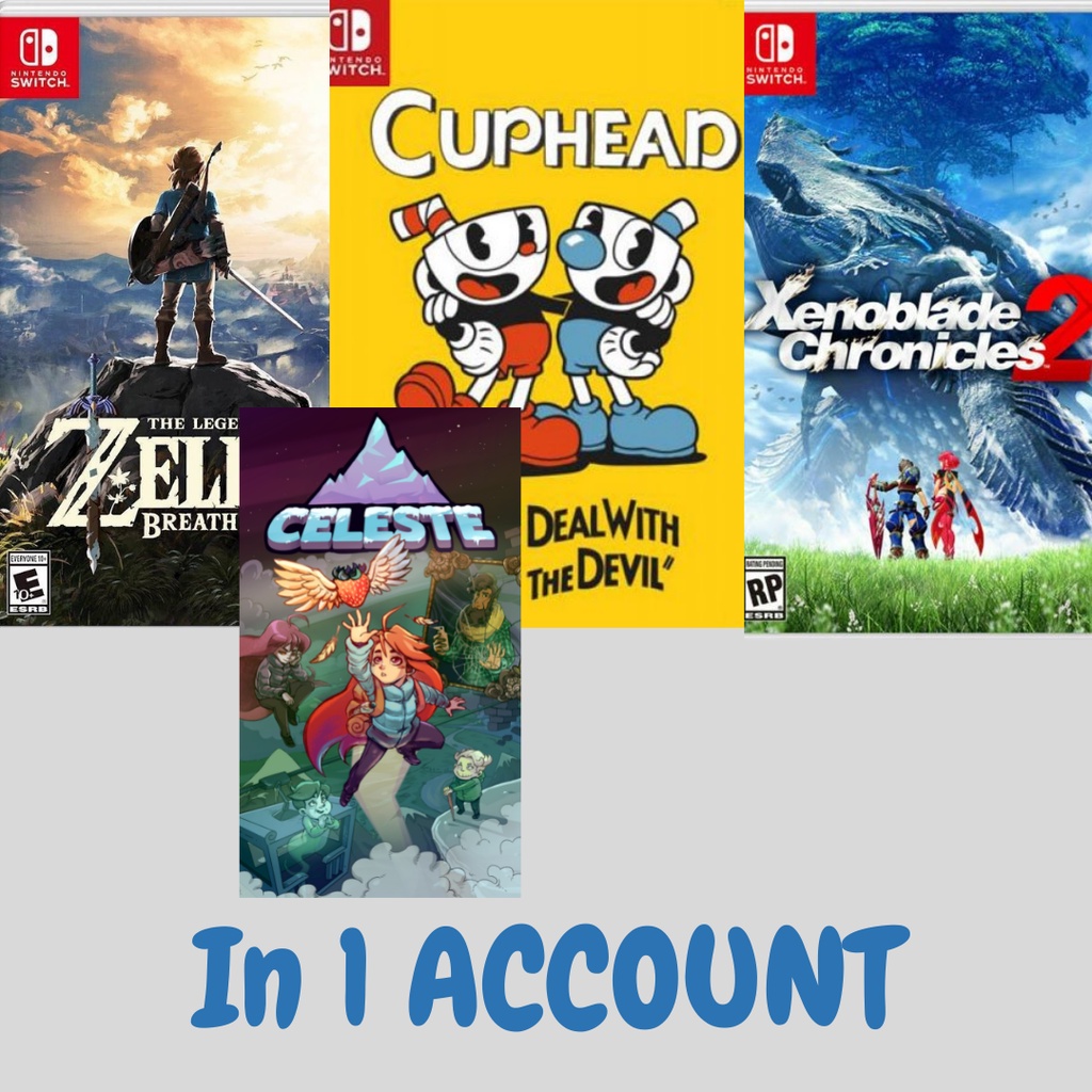 [🔥Merged Games🔥] Nintendo Switch Zelda, Xenoblade Chronicles 2 & 2 ...