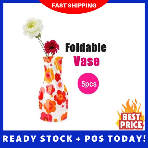 💥CLEAR STOCK 💥Vase Pot Transparent | Vase Plant Plastic | Pasu Bunga ...