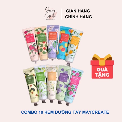 Combo 10 Genuine Chinese Domestic Soft And Smooth Maycreate Hand Cream ...