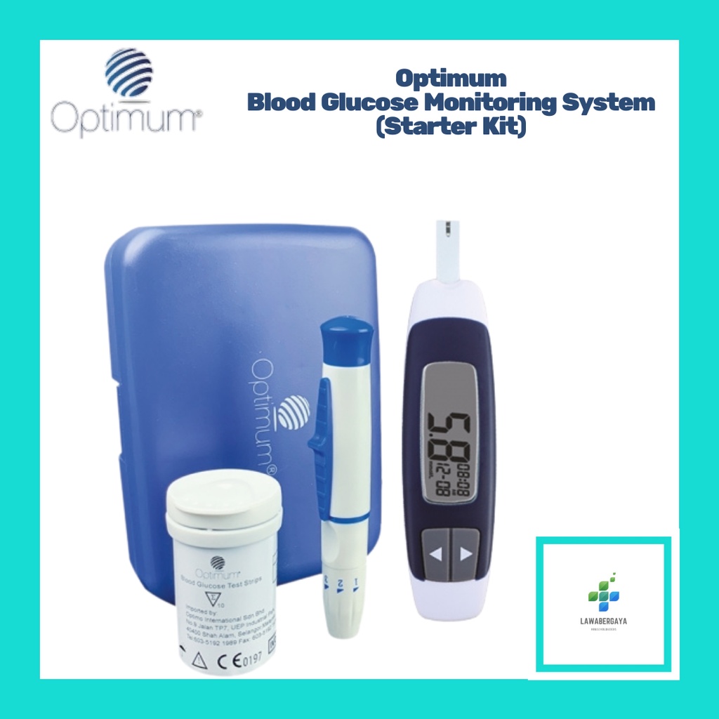 Optimum Blood Glucose Monitoring System (Starter Kit) | Shopee Malaysia