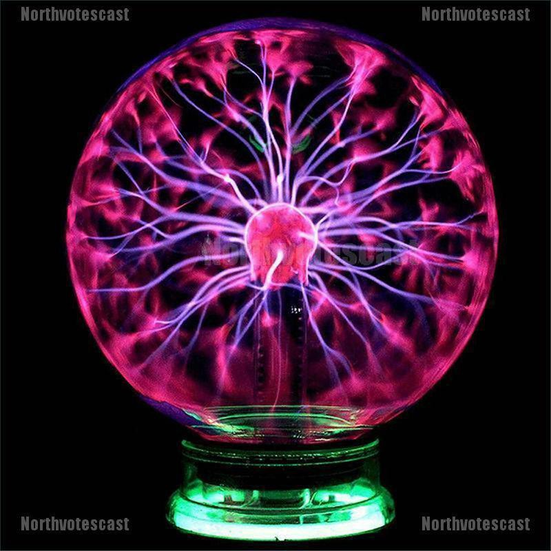 Glass Magic Plasma Ball Light Large Table Lights Sphere Night Lamp ...