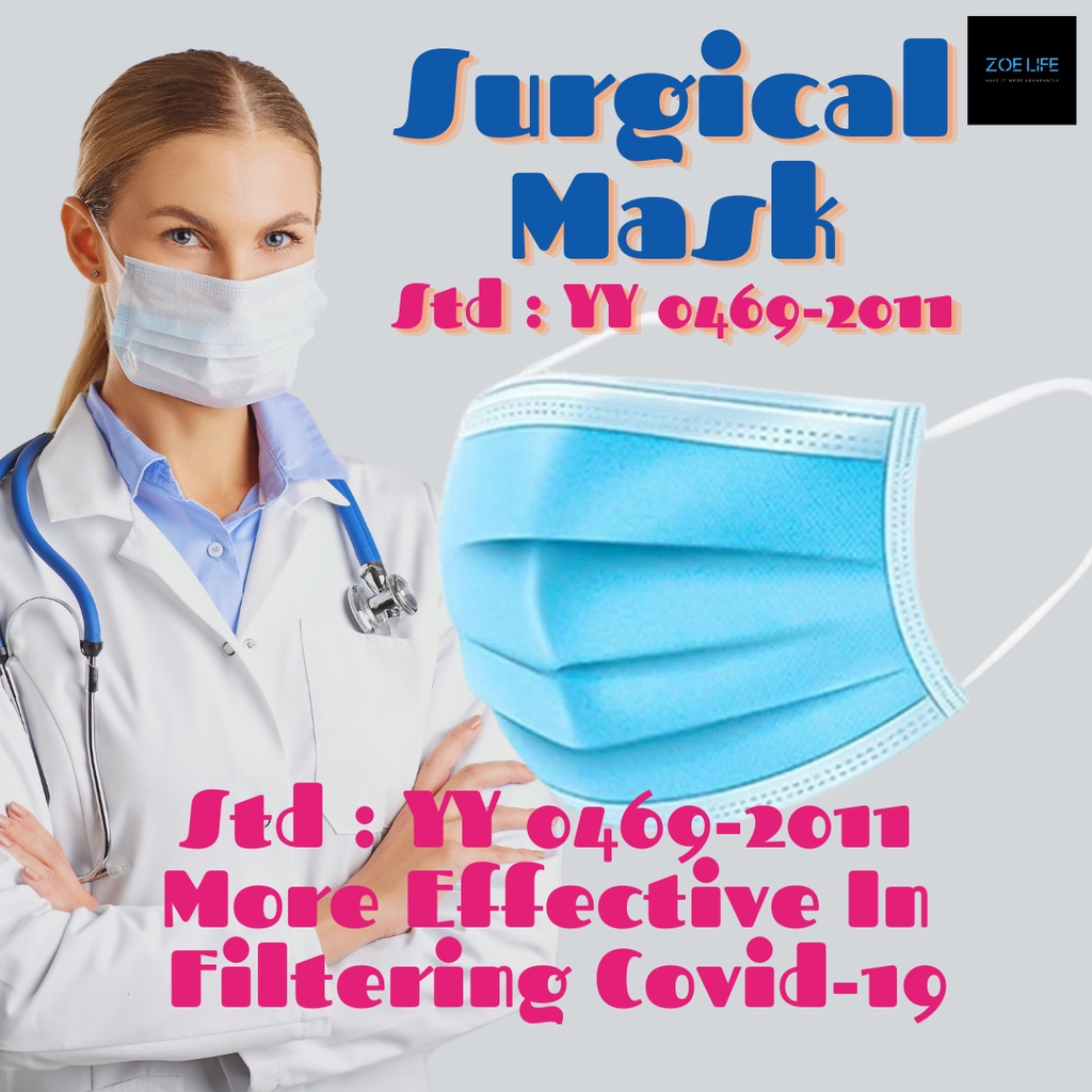 Surgical Face Mask - Adult (50 pcs) / KN 95 Mask | Shopee Malaysia
