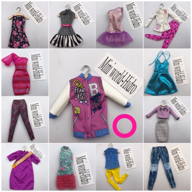 Genuine Barbie doll clothes. Barbie O dress code | Shopee Malaysia