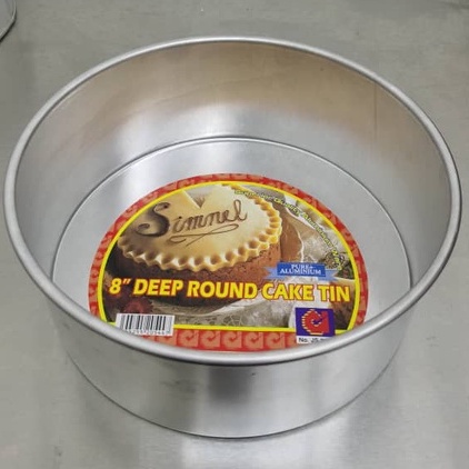 (Ready Stock) 4"/5"/6"/7"/8"/9" Aluminium Round Deep Cake Tin / Loyang ...