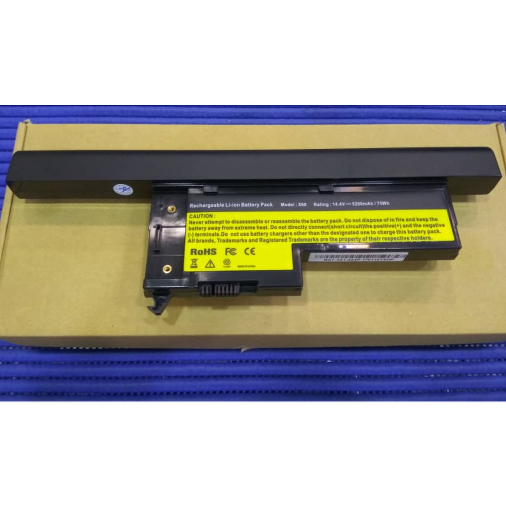 Lenovo ThinkPad X60 / X61 Series Laptop Battery | Shopee Malaysia