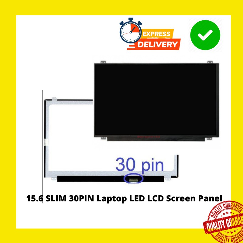 New 15.6 SLIM 30PIN Laptop LED LCD Screen Panel | Shopee Malaysia