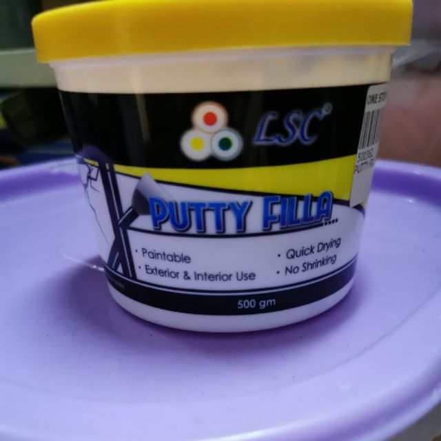wall putty filla/tampal dinding rumah 500gm | Shopee Malaysia