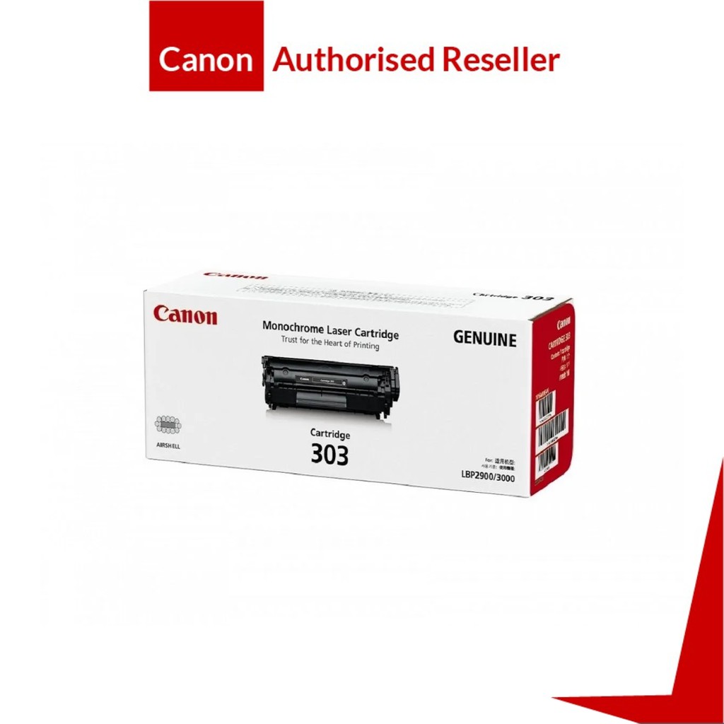 Canon CART 303 Cartridge for LBP2900/LBP3000 Printer | Shopee Malaysia
