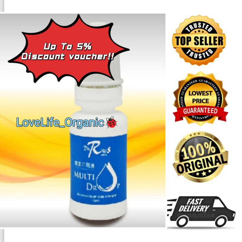 Dr. Ros Enzyme Multi Drop 15ML 酵素万用滴 Exp:9/2027 | Shopee Malaysia
