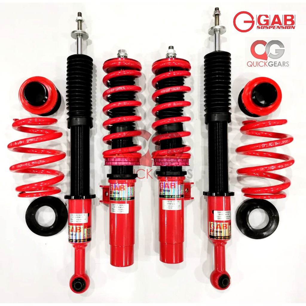 BMW 3 Series E46 1998-2006 - GAB HE Series Adjustable Suspension ...