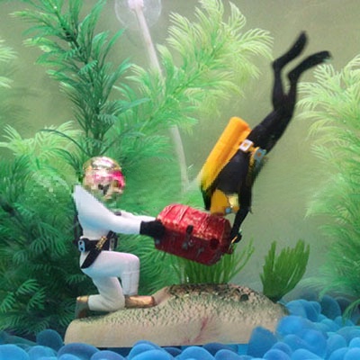 Dynamic and creative two person treasure chest floating in water novel ...