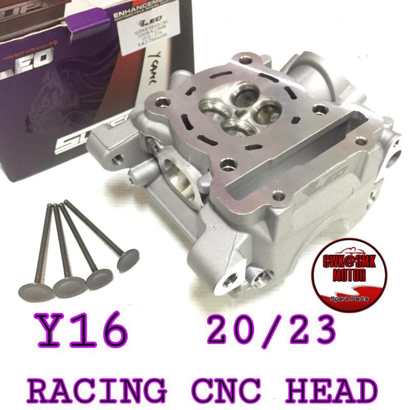 Y16 RACING HEAD+VALVE 20/23 HEAD CNC LEO （CNC LINE） | Shopee Malaysia