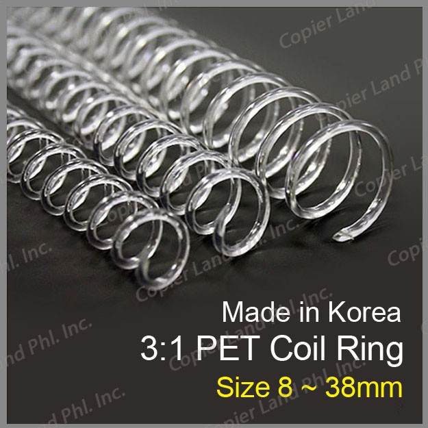 Coil Ring for binding 3:1 ( Clear ) | Shopee Malaysia