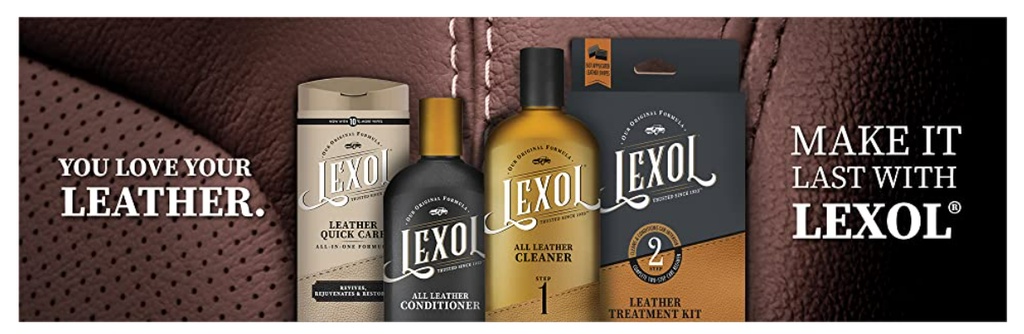 USA Lexol Leather Conditioner and Leather Cleaner Kit Car Leather ...