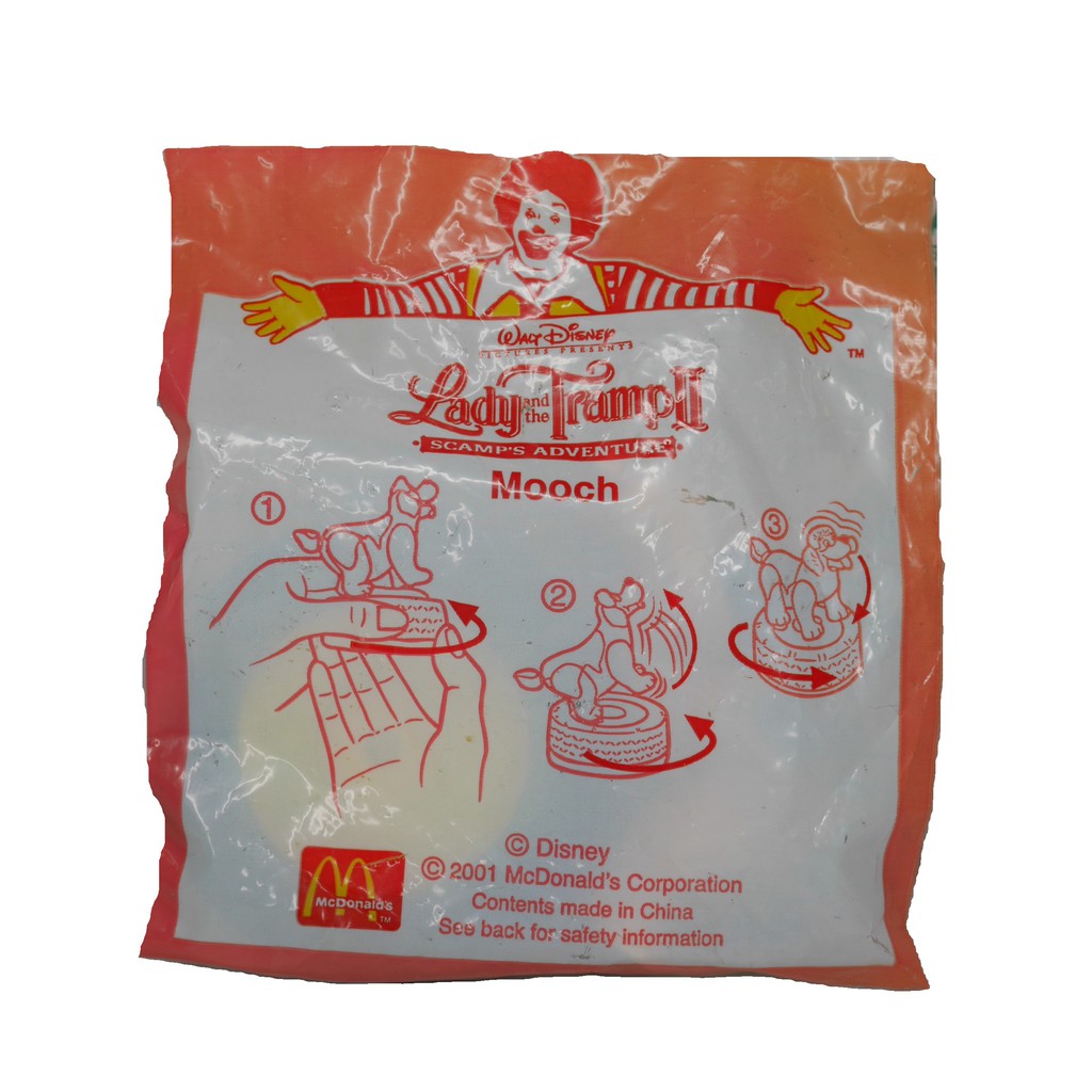 McDonald's Disney Scamp's Adventure Mooch 2001 *X00314* Ready Stock ...