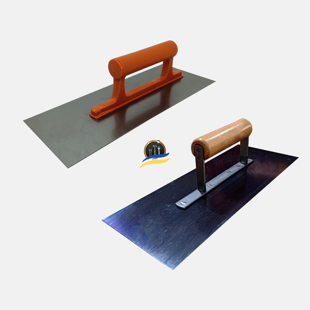 KAYU Plaster Cement Mortar Tool Wood Handle And Fiber 28Cm | Shopee ...