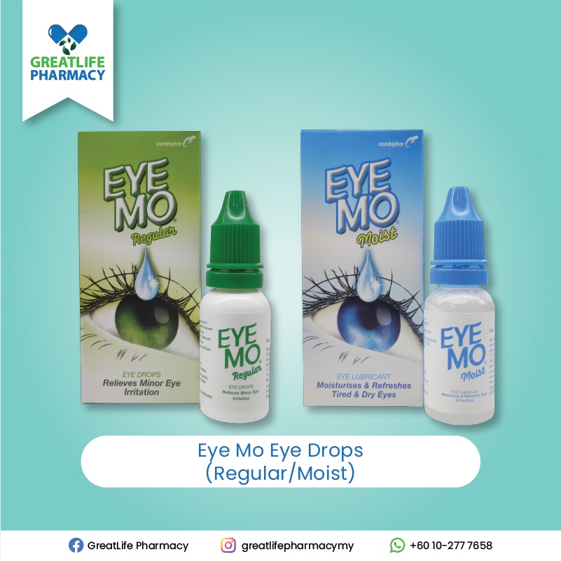 Eye Mo Eye Drops (Regular/Moist) | Shopee Malaysia