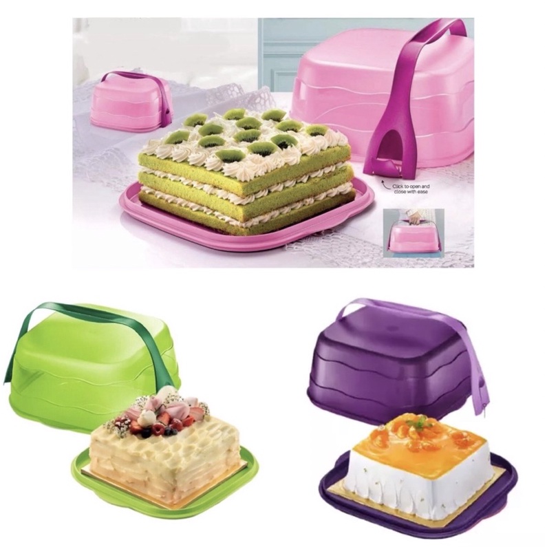 Tupperware Cake Keeper / Cake Container / Fresh & Fancy Carrier (1)pc 6 ...