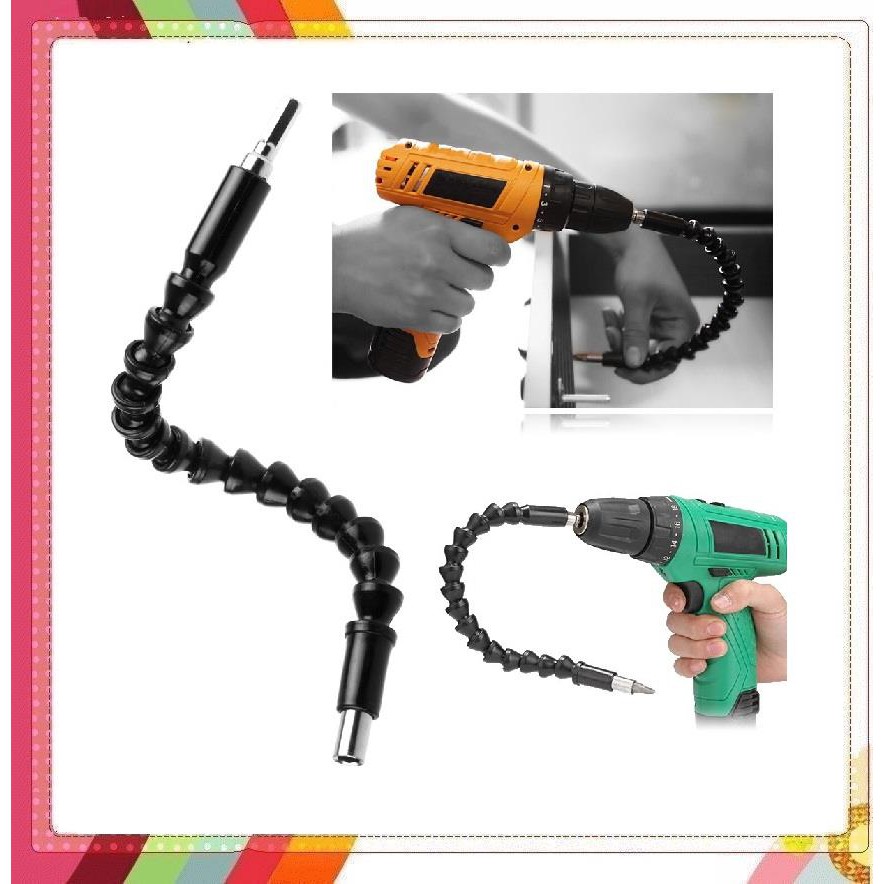 Pemutar Skru Fleksibel Boleh Laras / Flexible Drill Shaft 29.8CM Bit ...