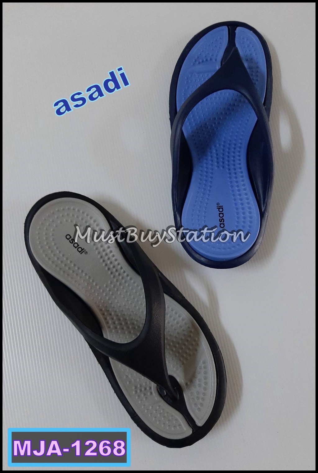 MBS Asadi Men Shoes Flip-Flop Sandals Shoes MJA-1268A (Size 5 - 10 ...