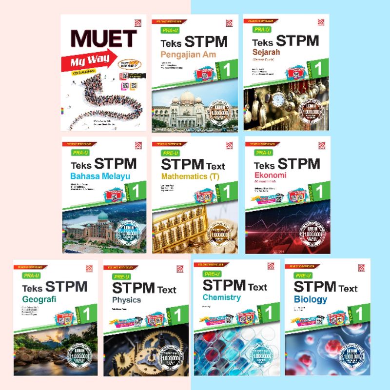 [BS] Buku Teks / Text Book : STPM Pre-U / Pra-U Semester 1/ Term 1/ Penggal 1 | Shopee Malaysia