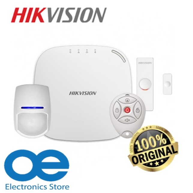 HIKVISION DS-PWA32-KS Wireless Alarm System Kit 3G/4G SIM Card Slot With 433MHz Wireless Control ...