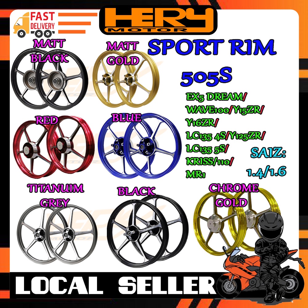 SPORTRIM ENKEI CUTTING FG505 505S 505 PNP Y15ZR Y16ZR LC135 Y125Z EX5 ...