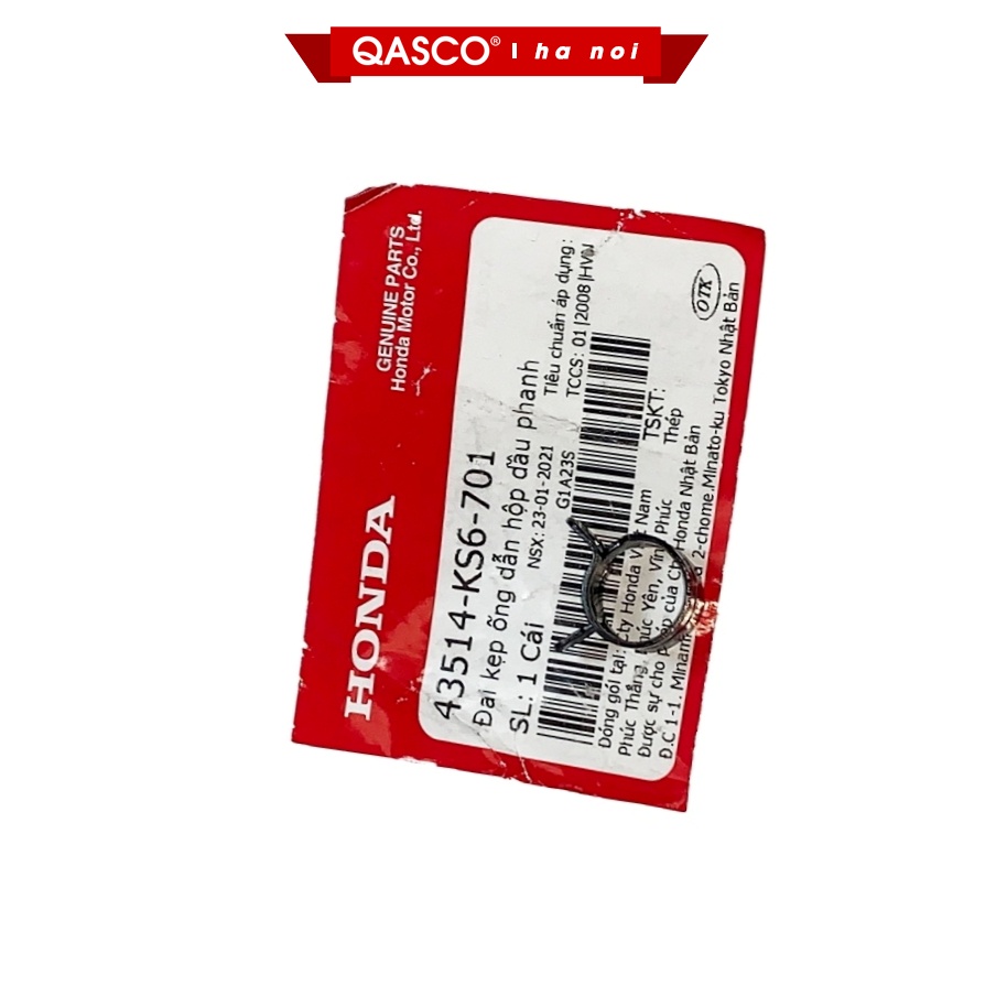 Brake fluid box pipe clamp (43514-KS6-701) - HN(124) | Shopee Malaysia