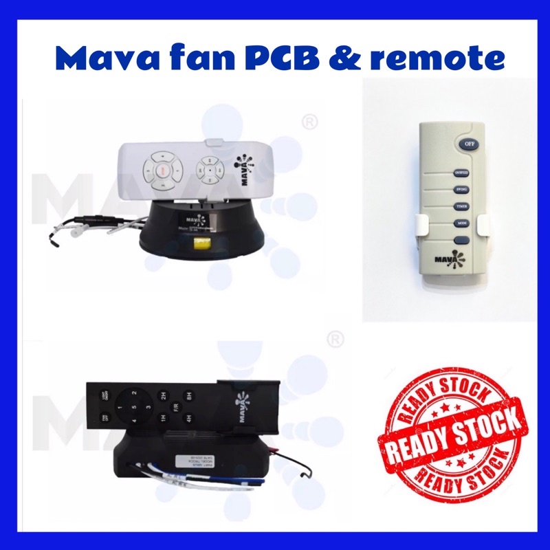 Mava fan remote / PCB / receiver Troca / superior / advantic / jeto ...