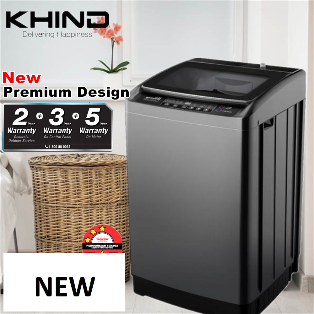 (Sales)Khind Fully Auto Washing Machine 10KG WM100A Mesin Basuh ...